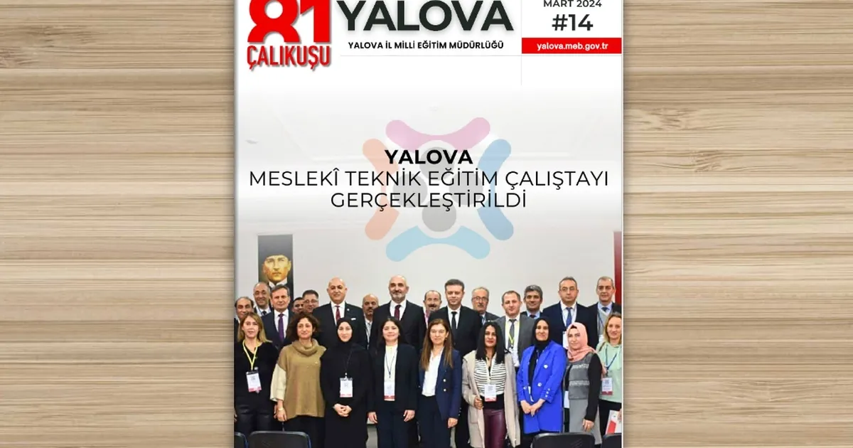 Yalova’da da Çalıkuşu Dergisinin 14. sayısı yayınlandı - Yalova Haberleri
