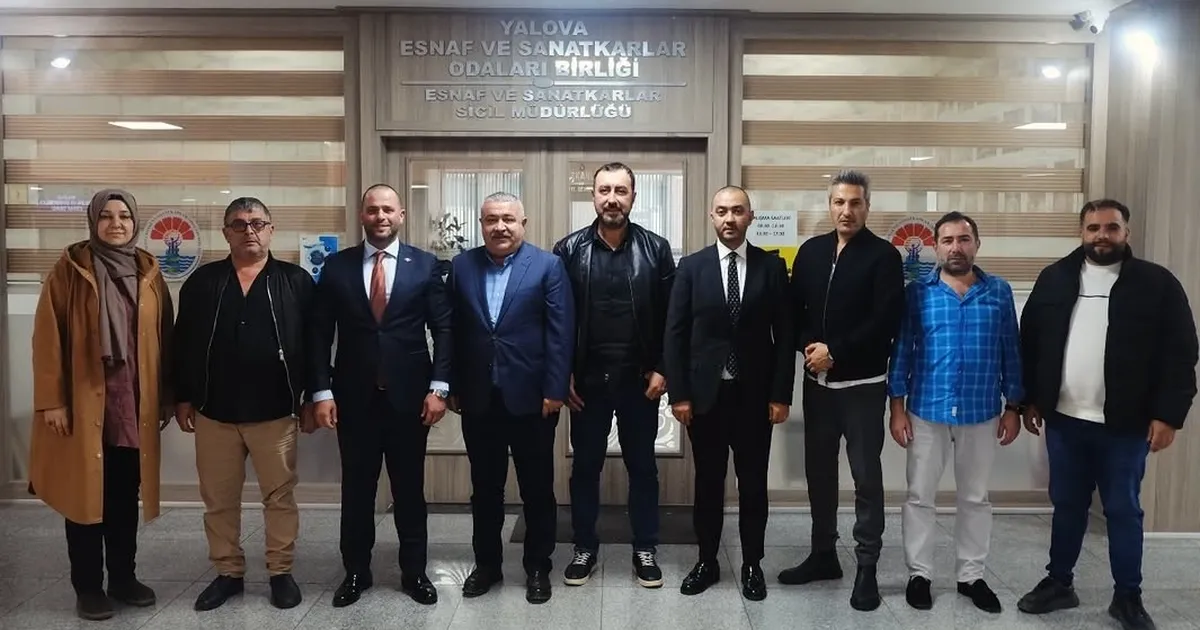 İlhan esnaf odası ziyaretlerini sürdürdü - Yalova Haberleri