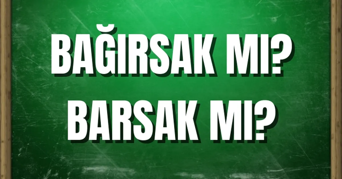 Bağırsak mı? Barsak mı? Nasıl Yazılır? - Yalova Haberleri