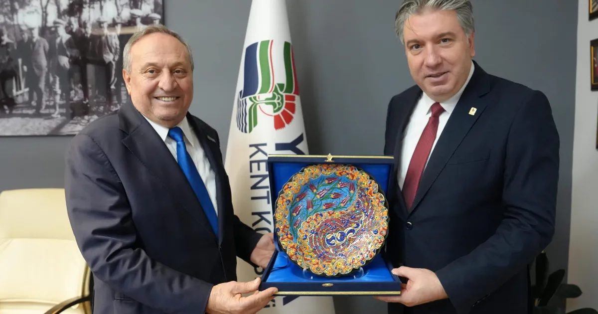 Bahçekapılı’dan Engin’e hayırlı olsun ziyareti - Yalova Haberleri